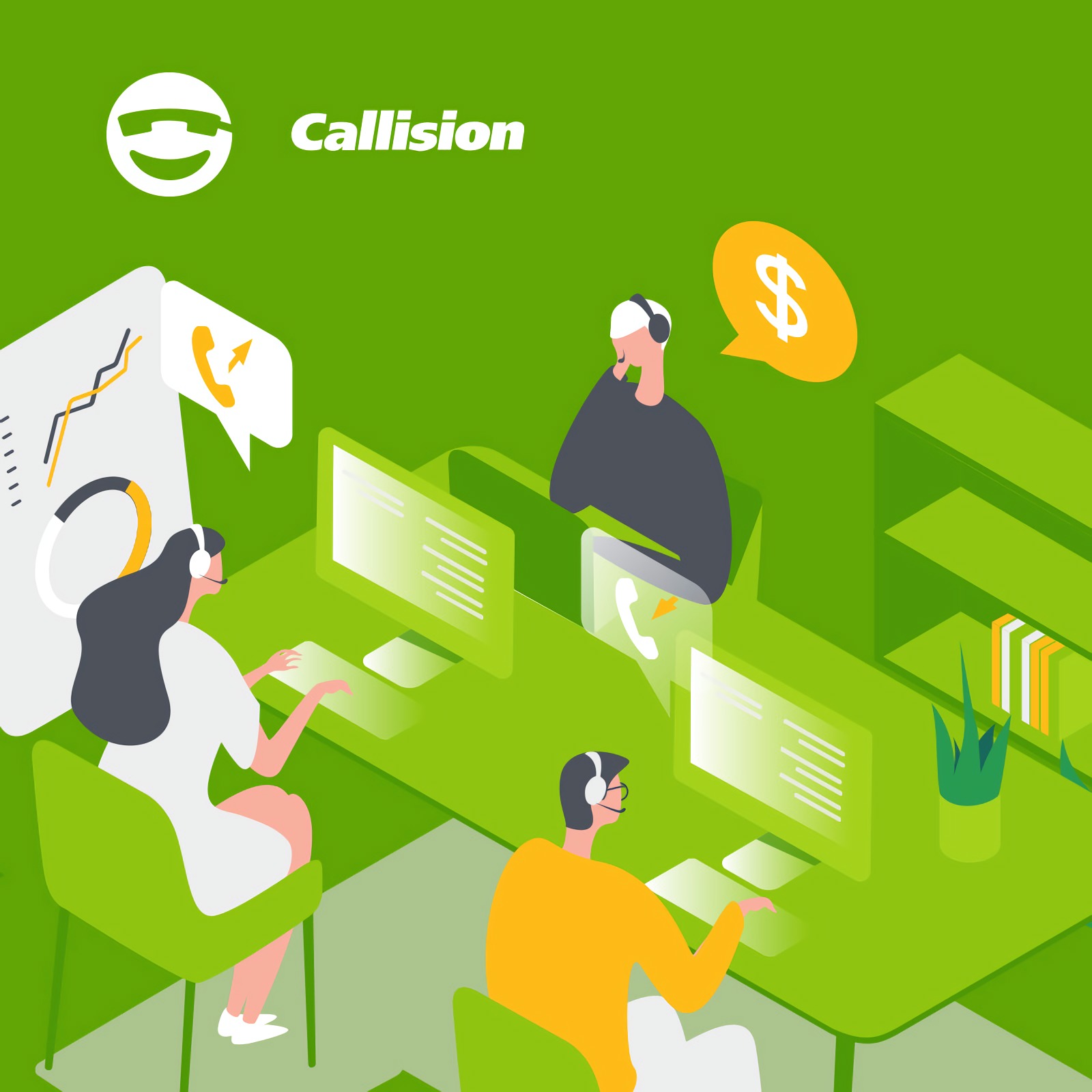 Free Cloud Business Phone System & Call Center Software - Callision